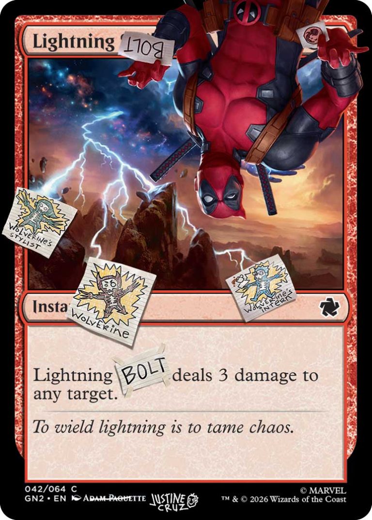 Deadpool Joins Magic The Gathering Secret Lair Drop Launching April 1