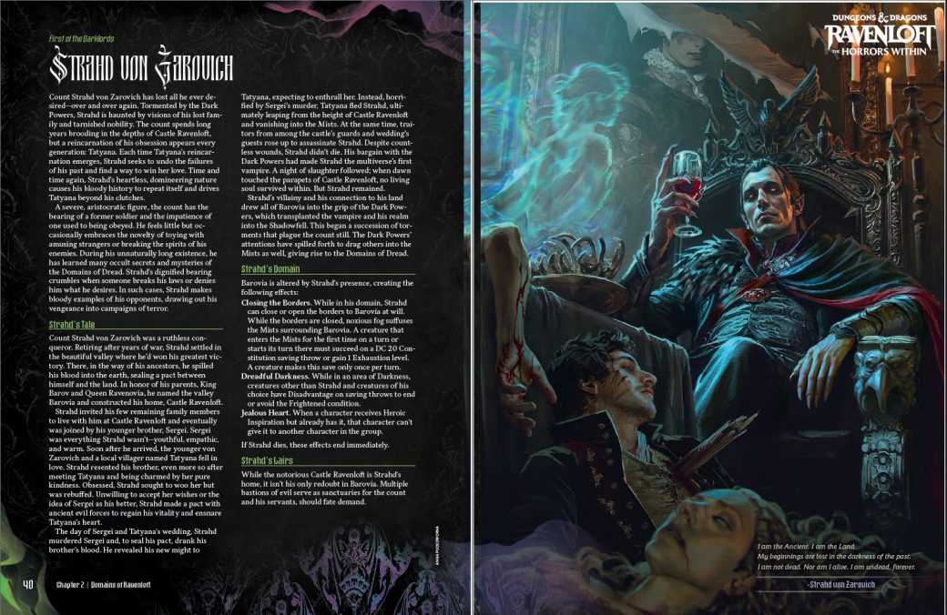 Dungeons & Dragons Ravenloft: The Horrors Within Review
